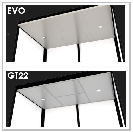 Suspended Ceiling / 2 Recessed LED Pod Lights — GT Parts Center